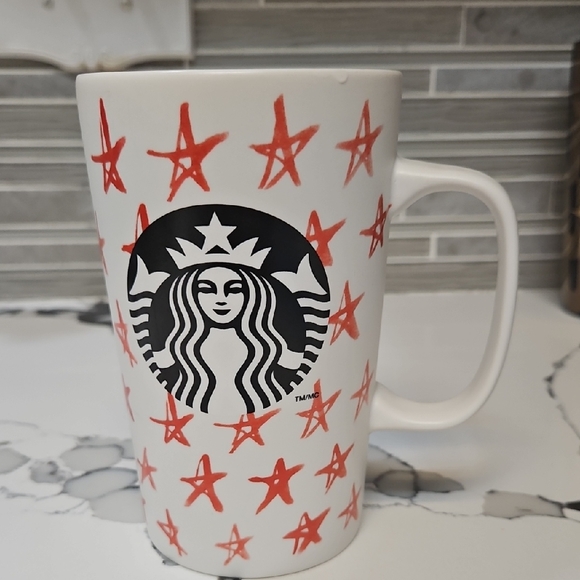 Starbucks | Kitchen | Starbucks Coffee Mug Stars 6fl Oz | Poshmark
